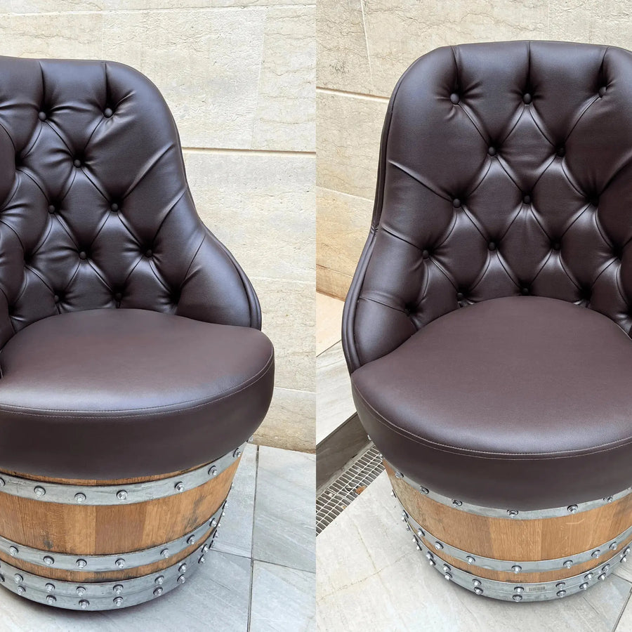 OBARREL Luxury Captain Barrel Chair (November Preorder) - BARREL - Oak ...