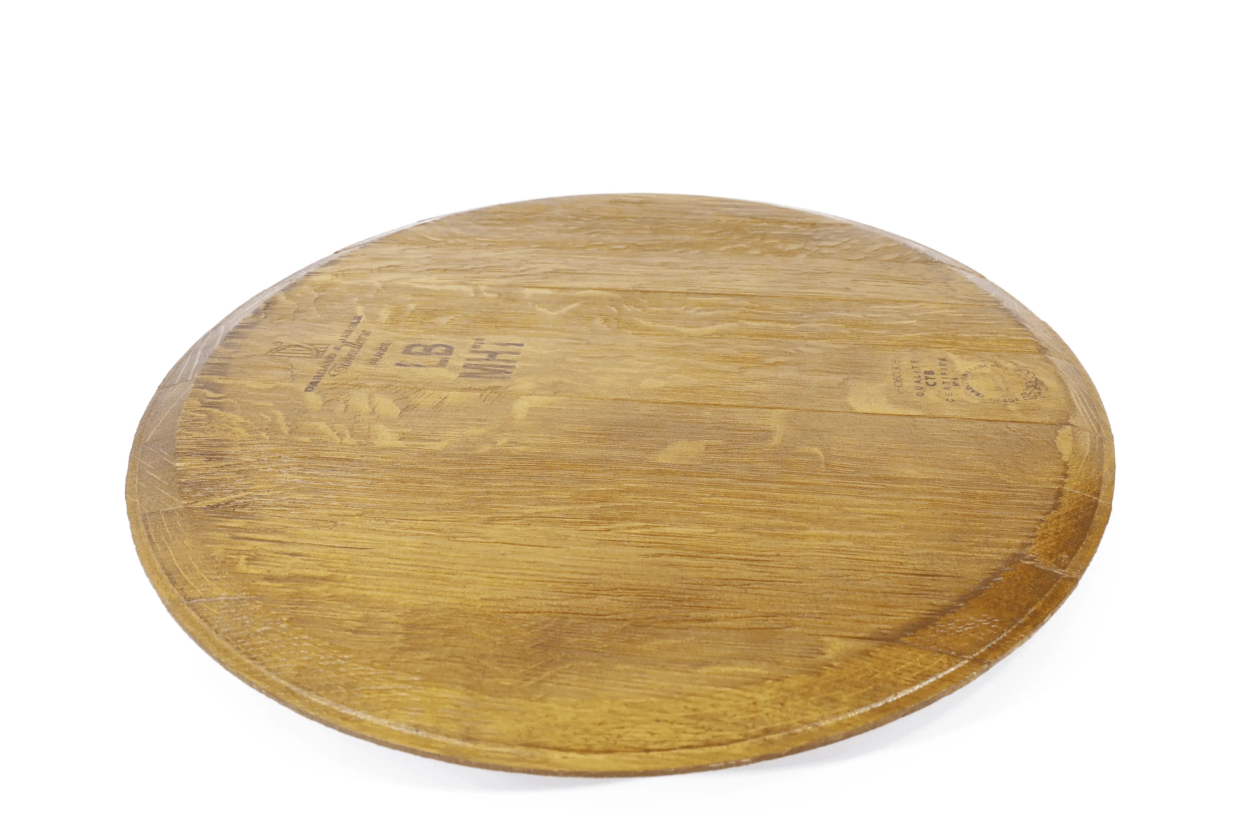 OBARREL Rotating Barrel Lazy Susan - BARREL FURNITURE - Oak Wood - Oak ...