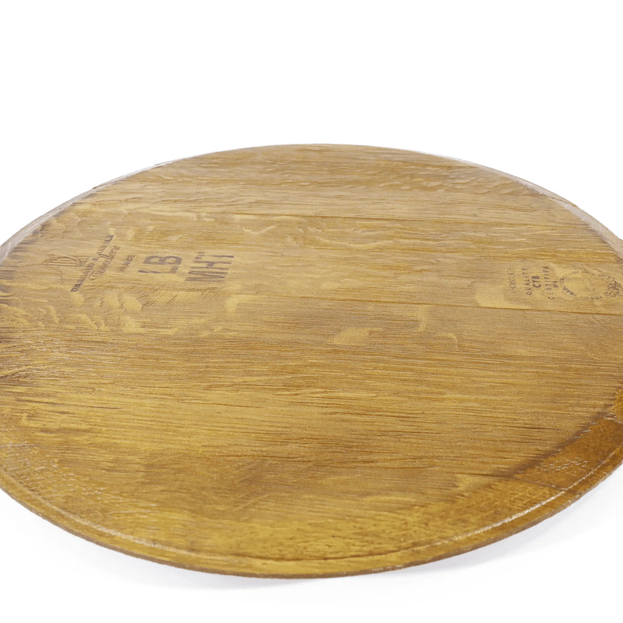 OBARREL Rotating Barrel Lazy Susan - BARREL FURNITURE - Oak Wood - Oak ...