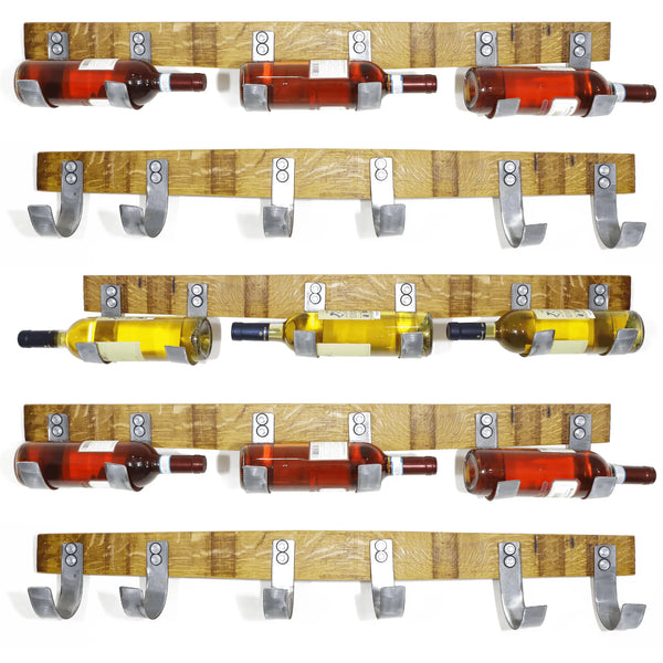OBARREL Wall & Wine Racks - BARREL FURNITURE - Oak Wood Wine Barrels
