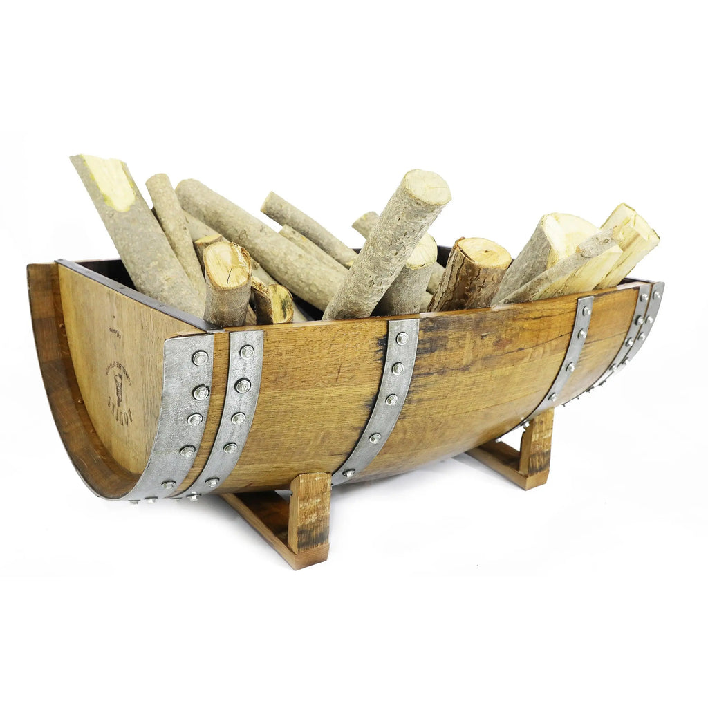 Long-Barrel Coffee Chest - Wine/Whiskey/Bourbon Barrel Storage – Oak ...