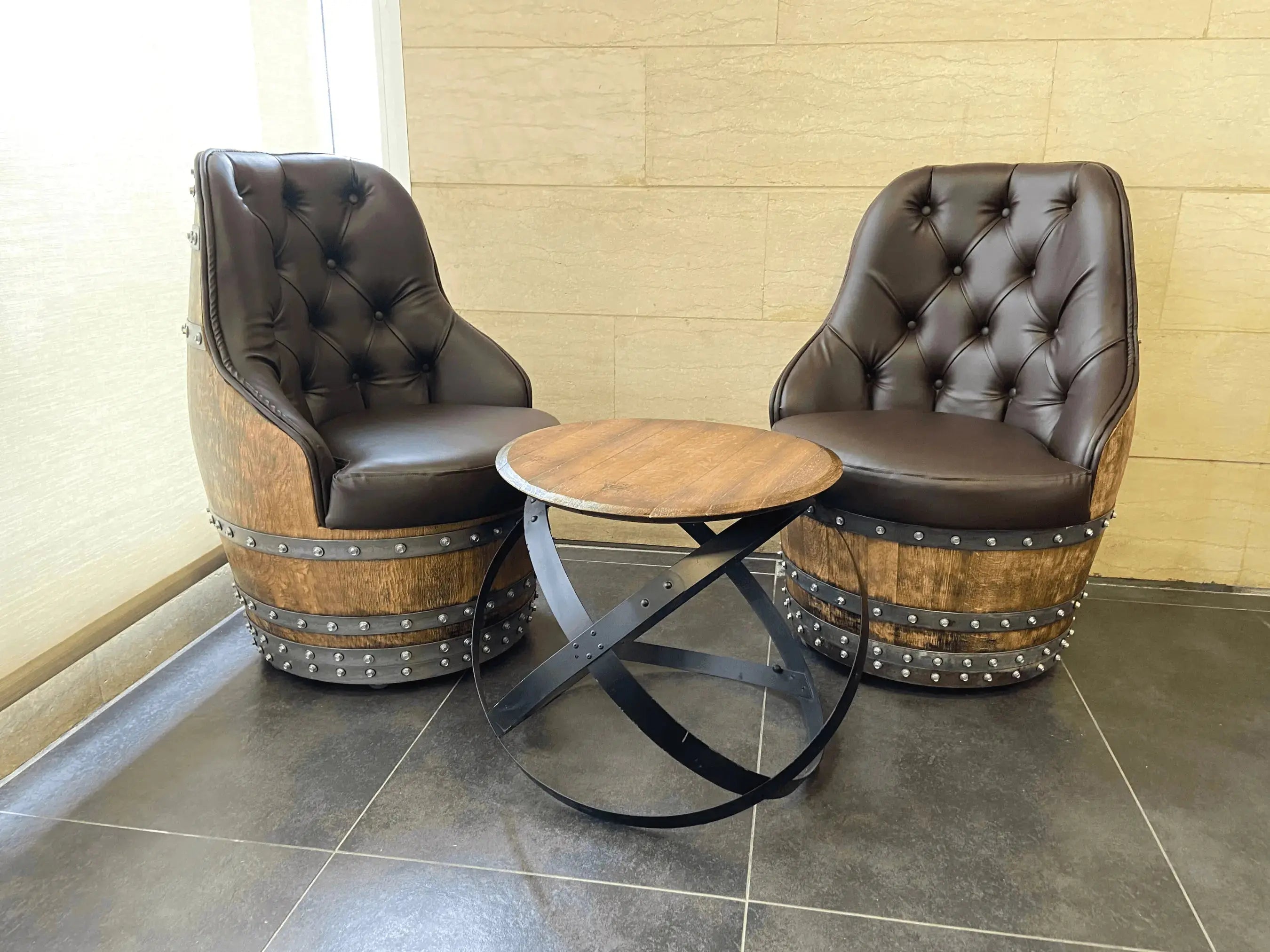 OBARREL Luxury Captain Barrel Chair (November Preorder) - BARREL - Oak ...