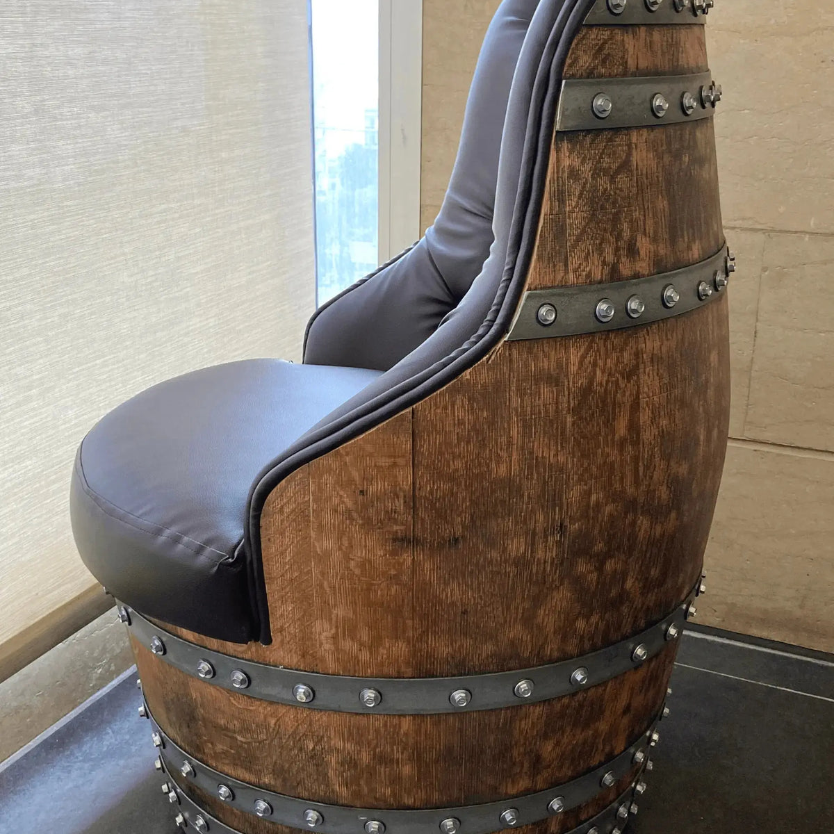 OBARREL Luxury Captain Barrel Chair (November Preorder) - BARREL - Oak ...