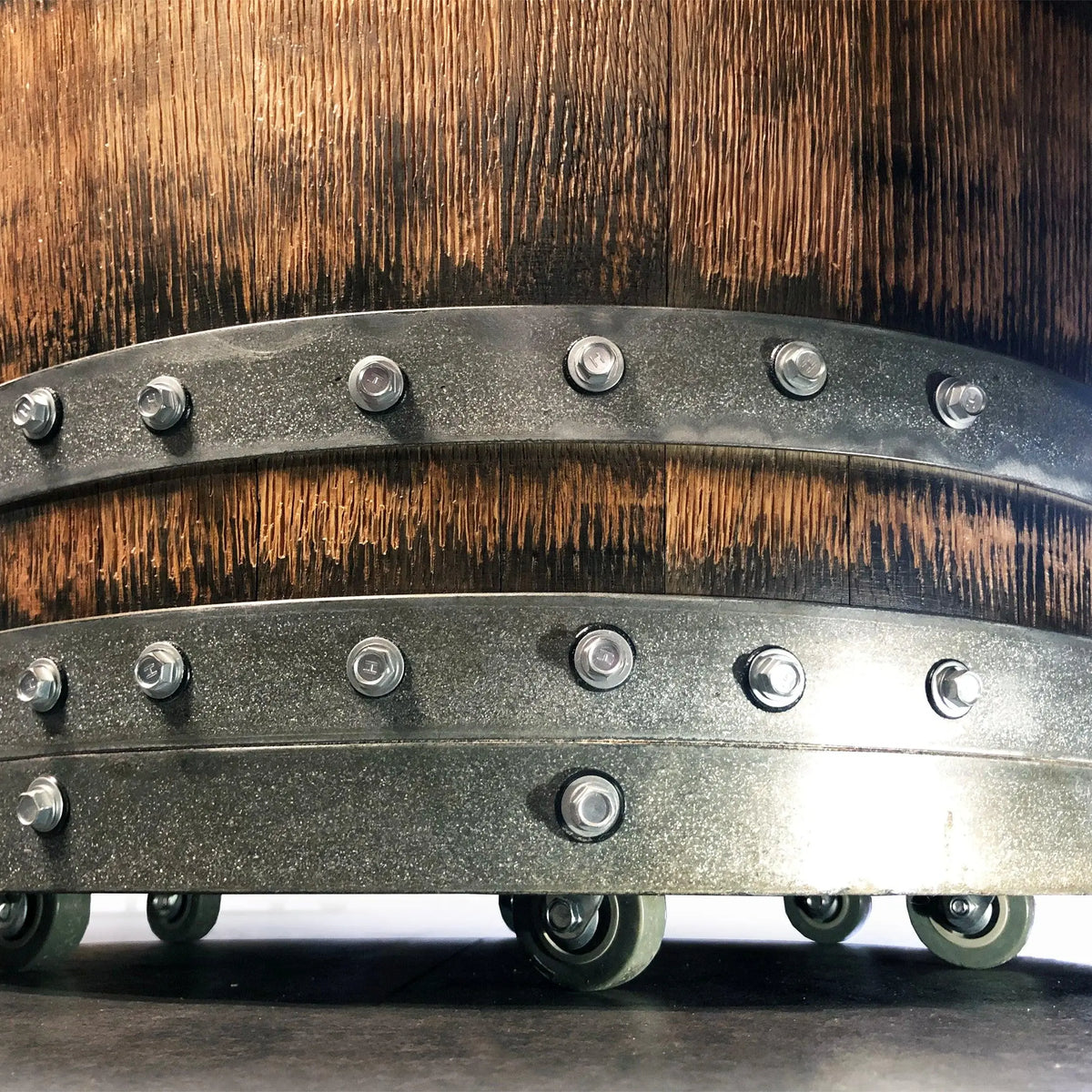 Luxury Captain Barrel Chair Set - Oak Wood Wine Barrels