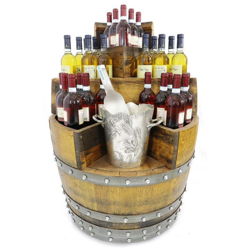 Barrel Bars - Oak Wood Wine Barrels
